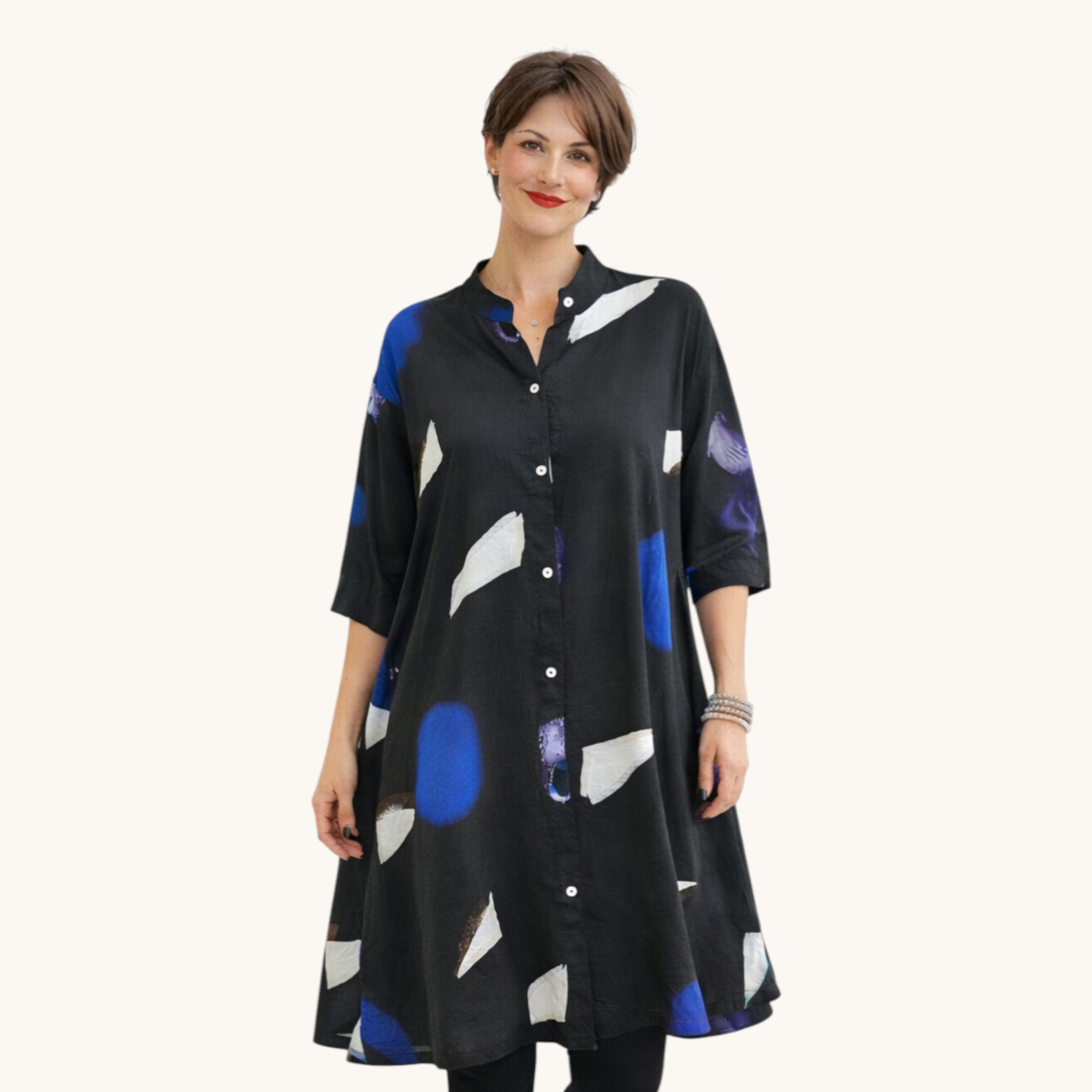Portofino Light weight swing Jacket by Bella Blue 12-14 &16-18 ...